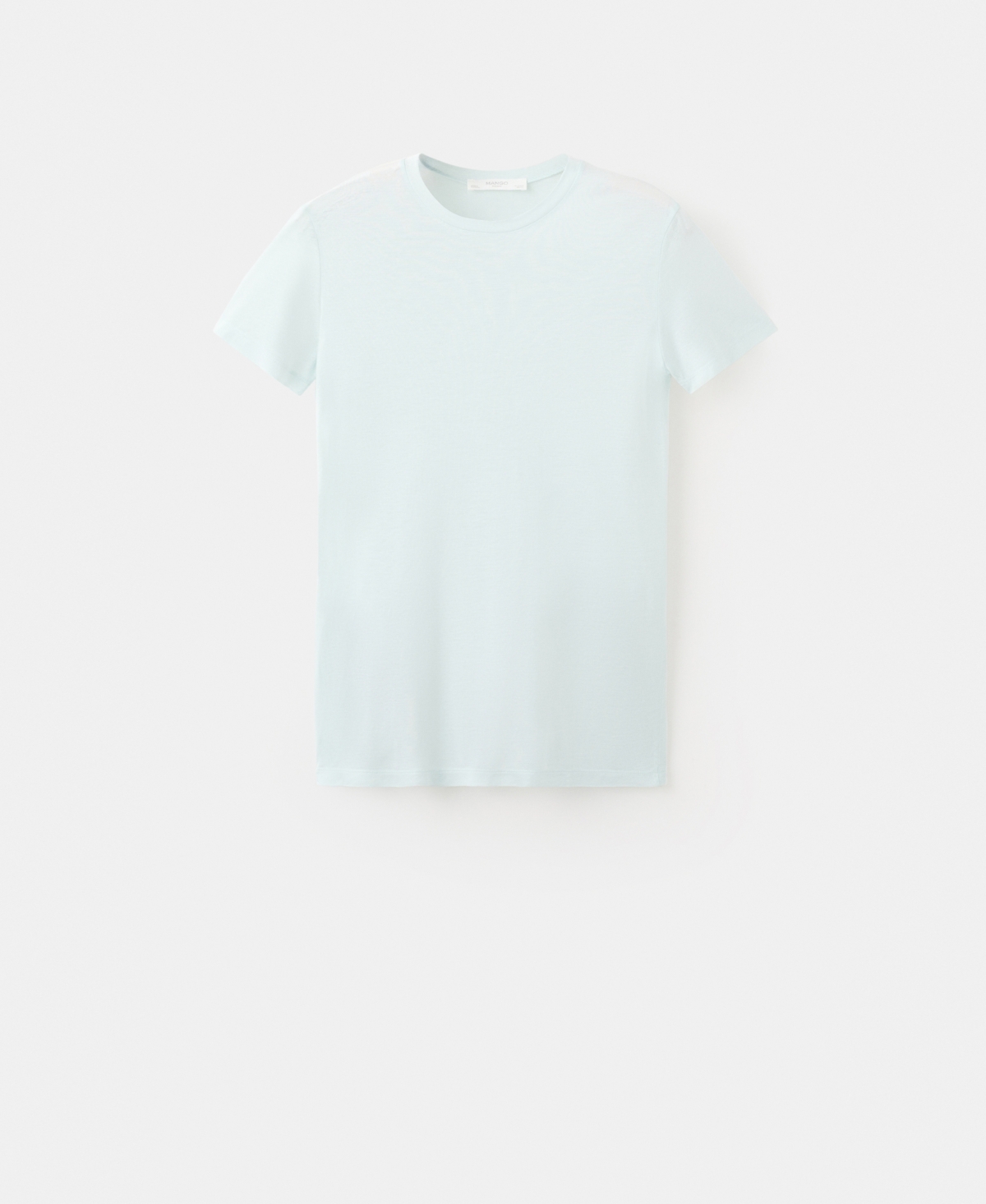 Click here for Mango Womens Micromodal Short-Sleeve T-Shirt - Blu... prices