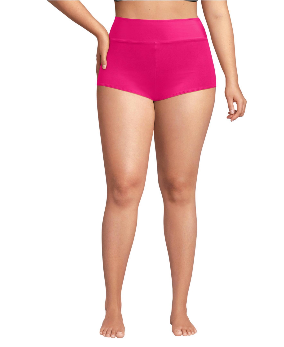 Click here for Lands End Womens Tugless High Waisted Swim Boy Sho... prices