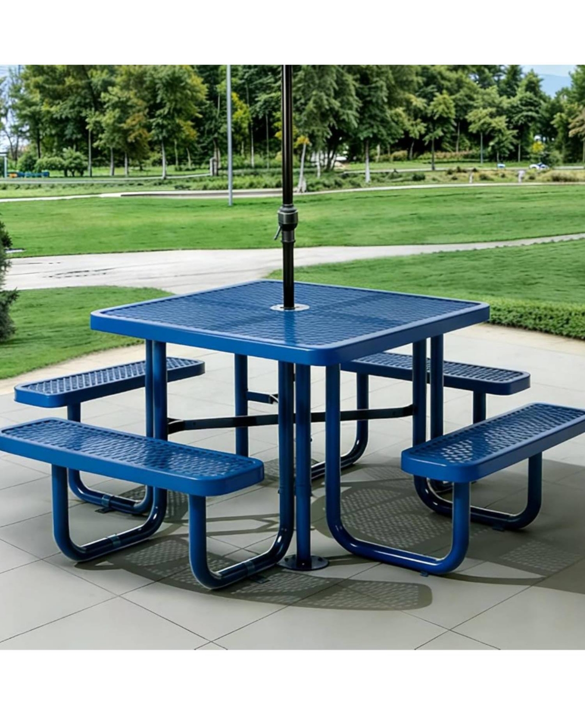 Click here for gaomon Heavy Duty 46 Square Patio Picnic Tables fo... prices