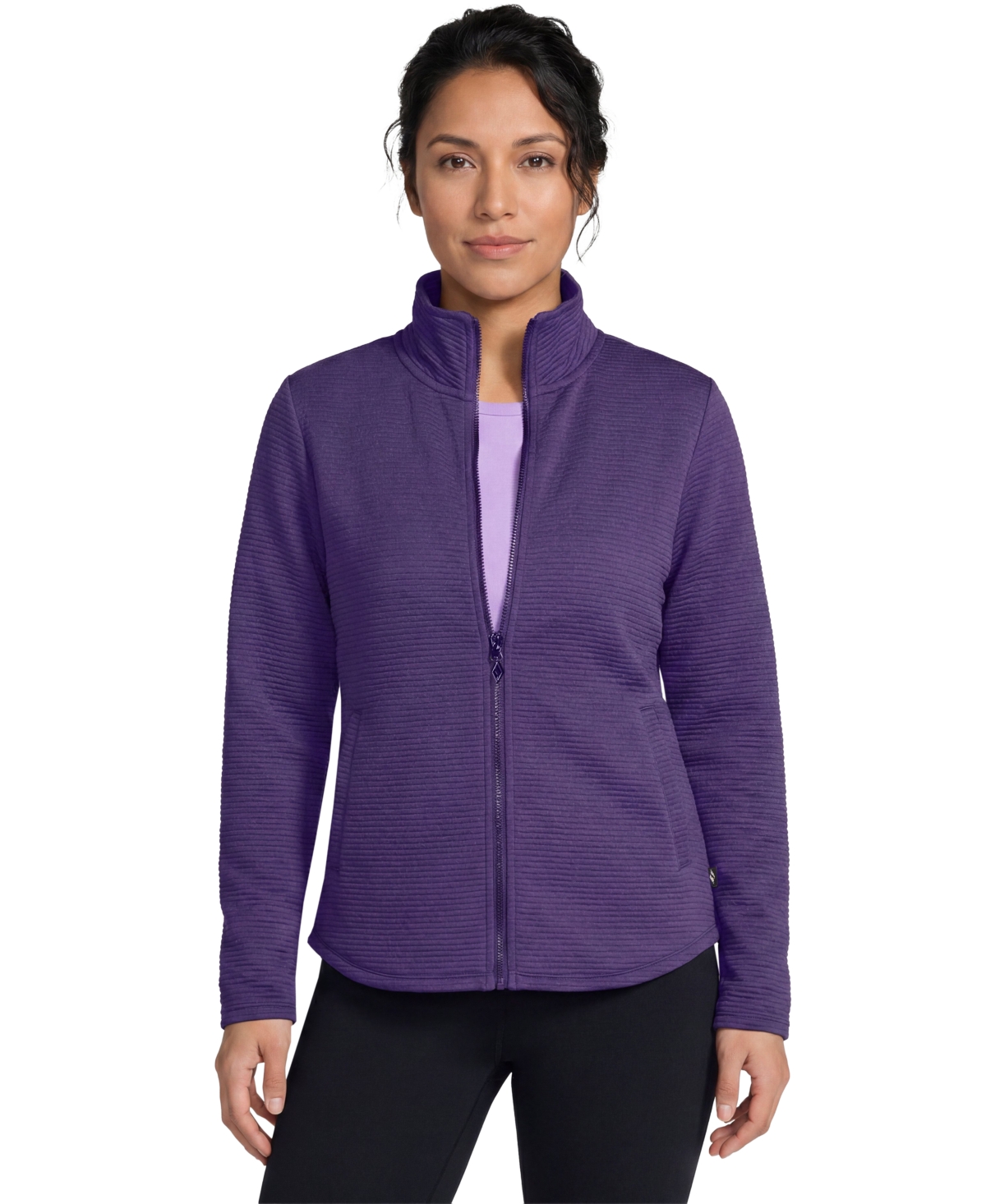 Click here for Skechers Womens The Gowalk Shine Jacket - Purple B... prices
