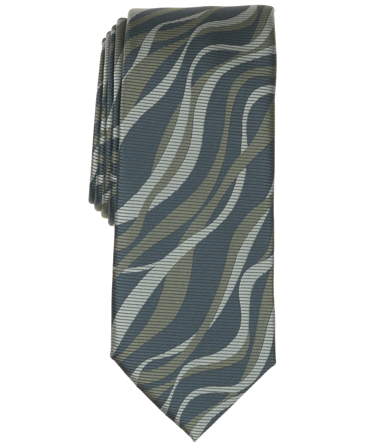 Click here for Alfani Mens Strata Abstract Tie - Teal prices