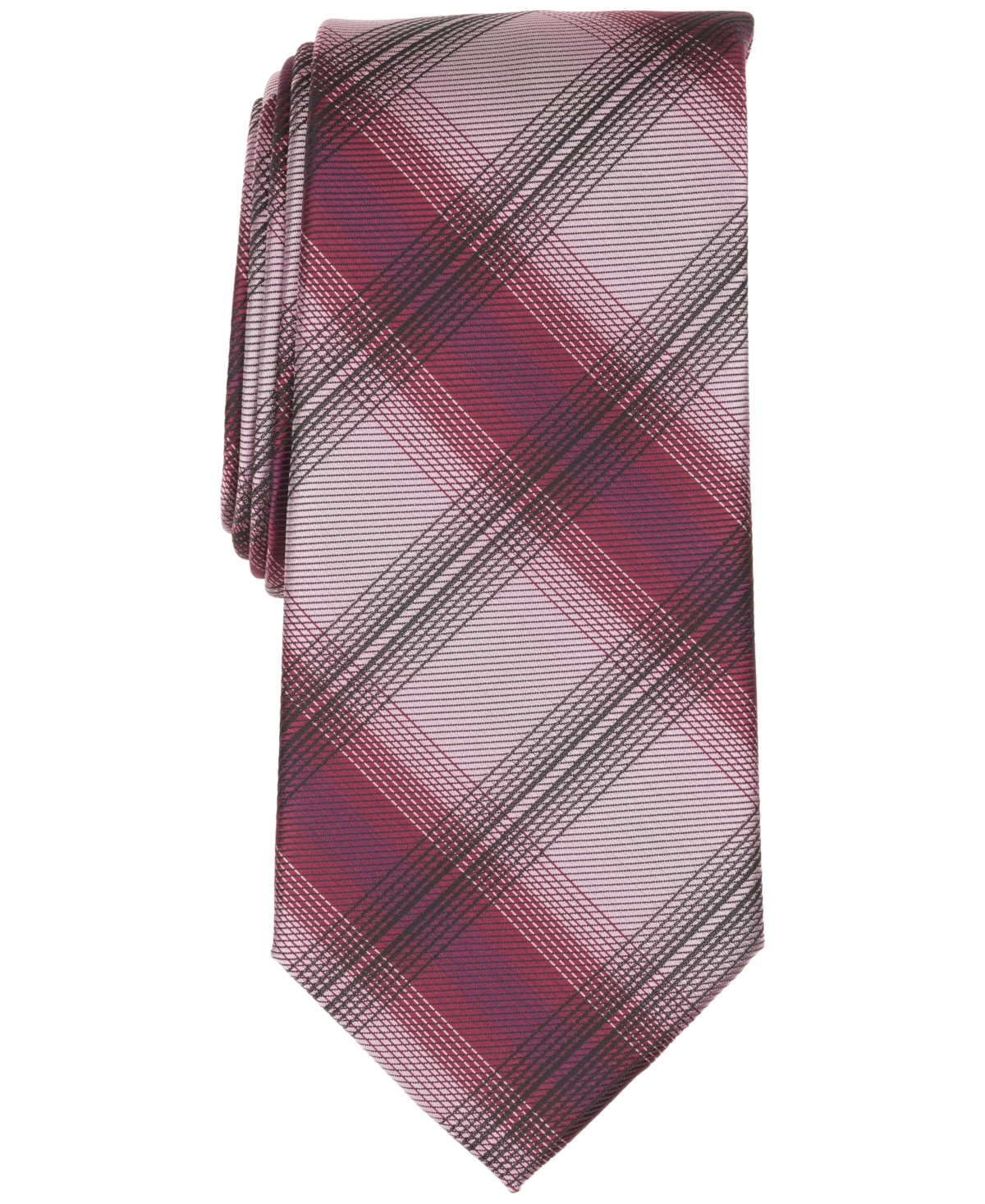 Click here for Perry Ellis Portfolio Mens Gerald Plaid Classic Ti... prices
