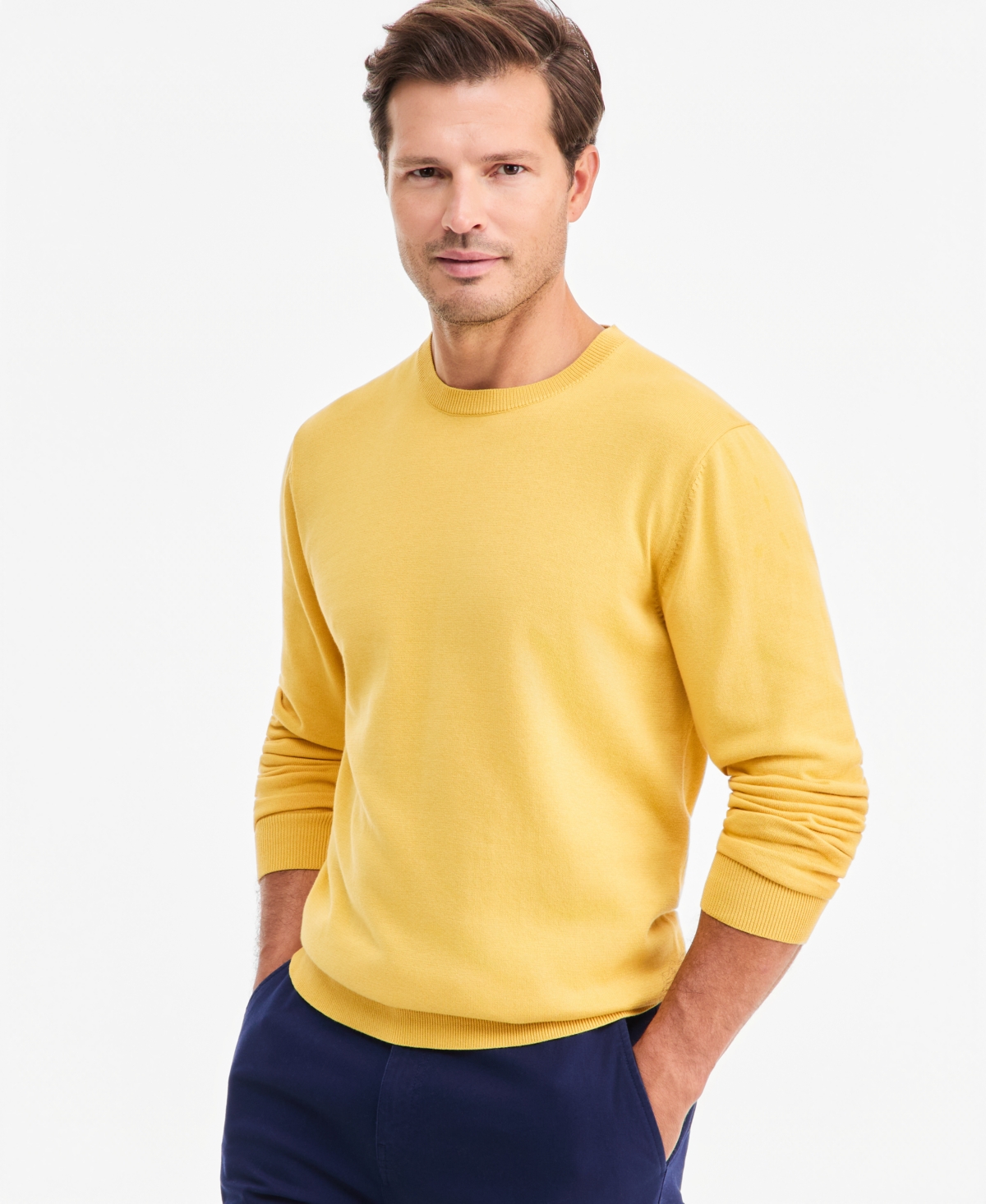 Click here for Club Room Mens Supima Cotton Crewneck Sweater  Mac... prices