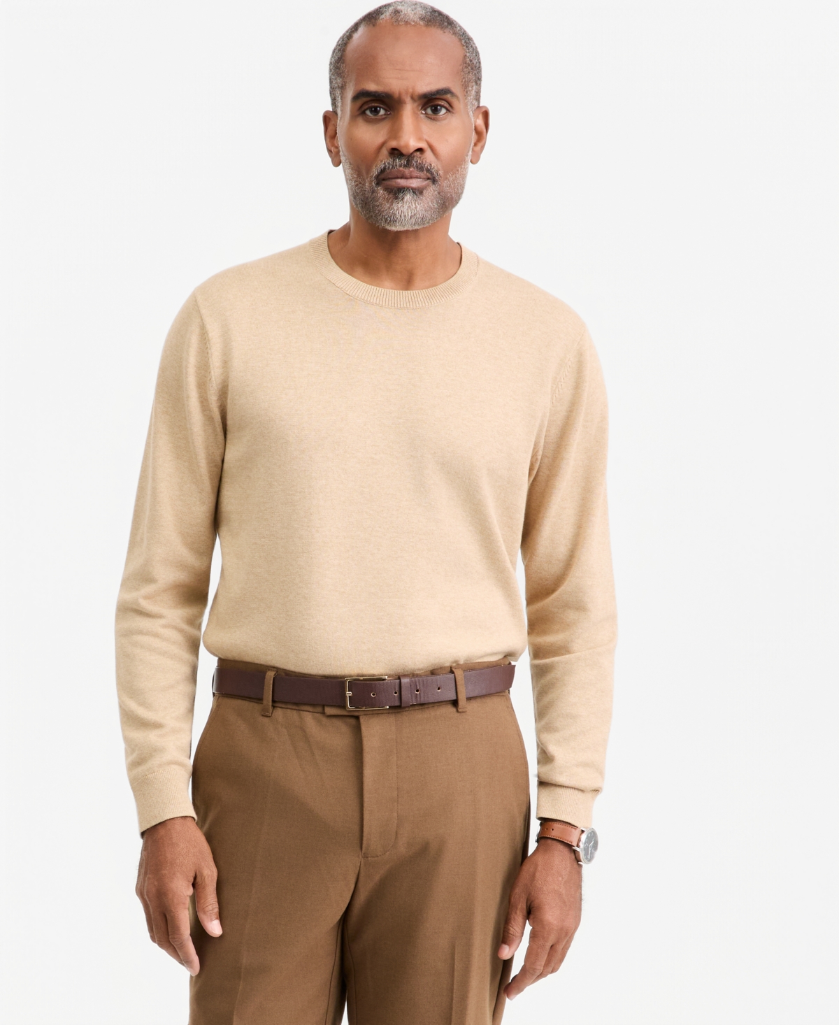Click here for Club Room Mens Supima Cotton Crewneck Sweater  Mac... prices