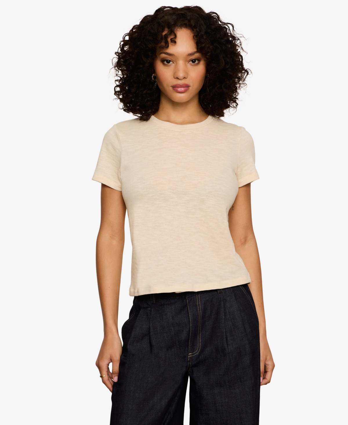 Click here for Sanctuary Womens Short-Sleeve Crewneck T-Shirt - W... prices