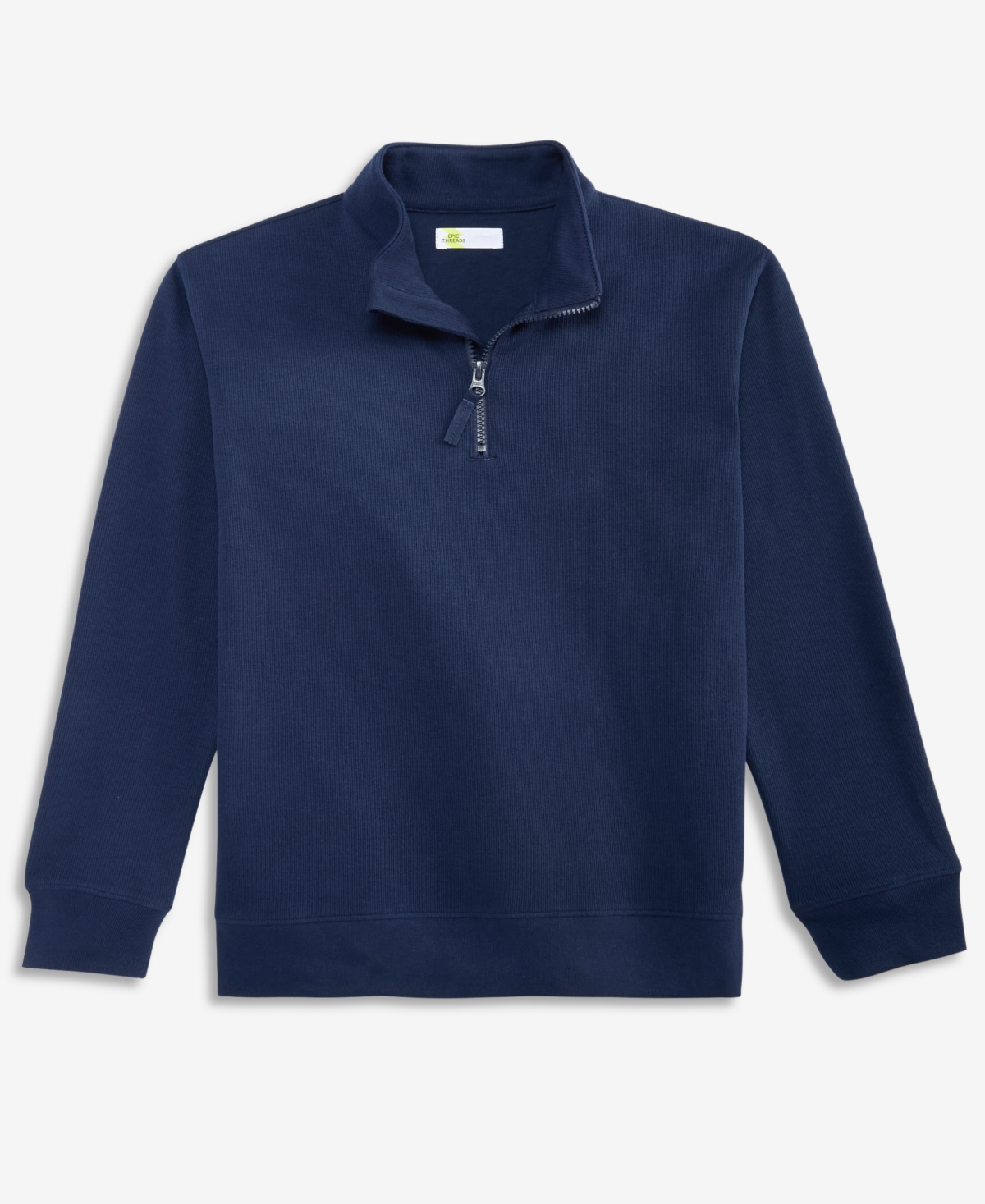 Click here for Epic Threads Boys Xs-xl Ribbed Quarter-Zip Sweater... prices