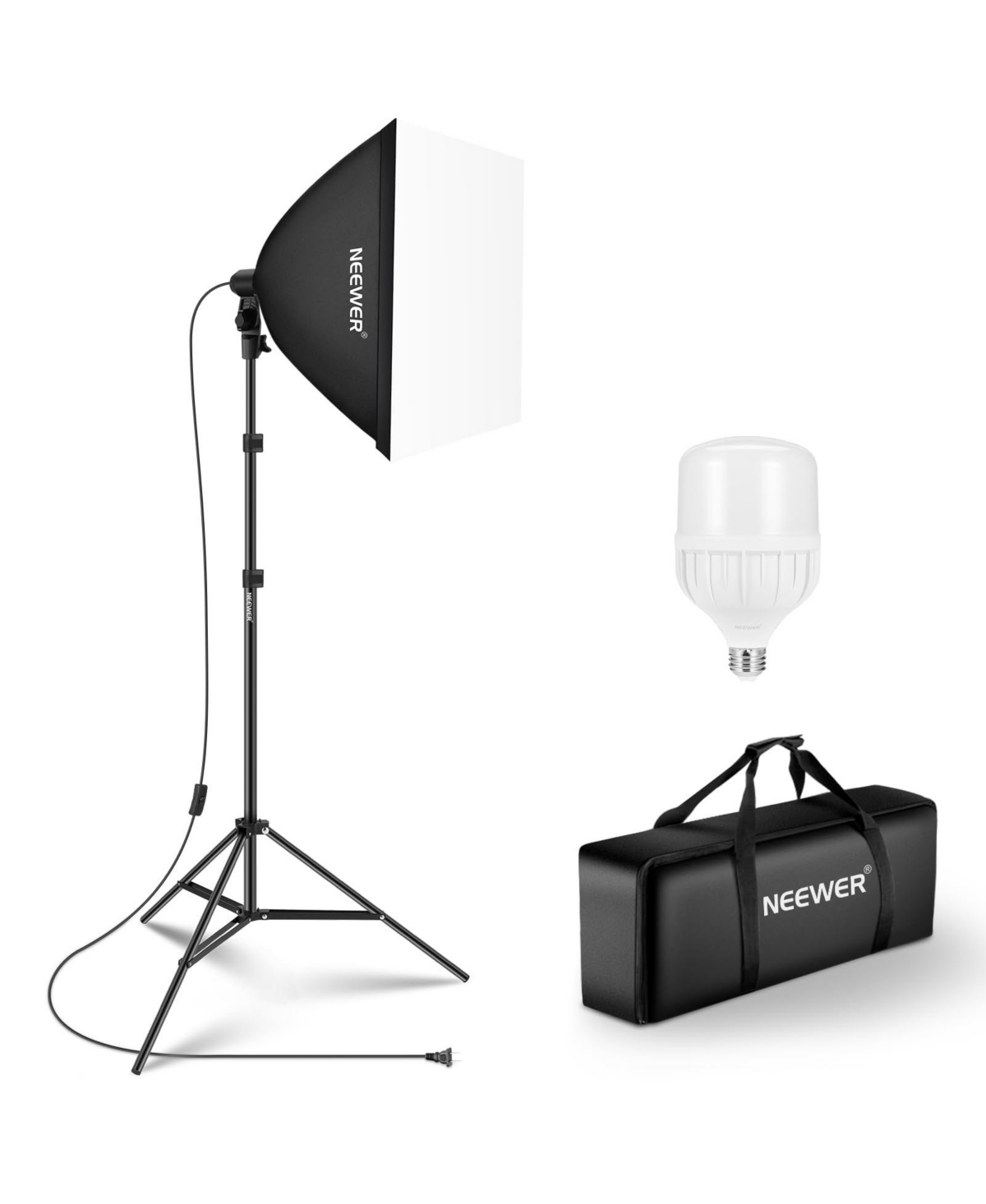 Click here for Neewer NK300 Softbox with 350W  5700K prices