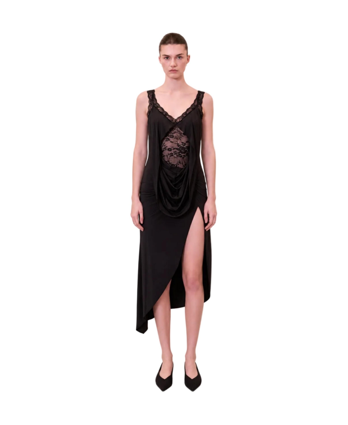 Click here for Pcfg Womens Daydreamers Sleeveless Lace Detail Dre... prices