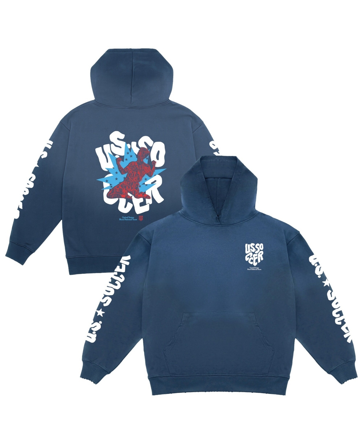 Click here for Uscape Apparel Mens and Womens Navy Usmnt Oversize... prices
