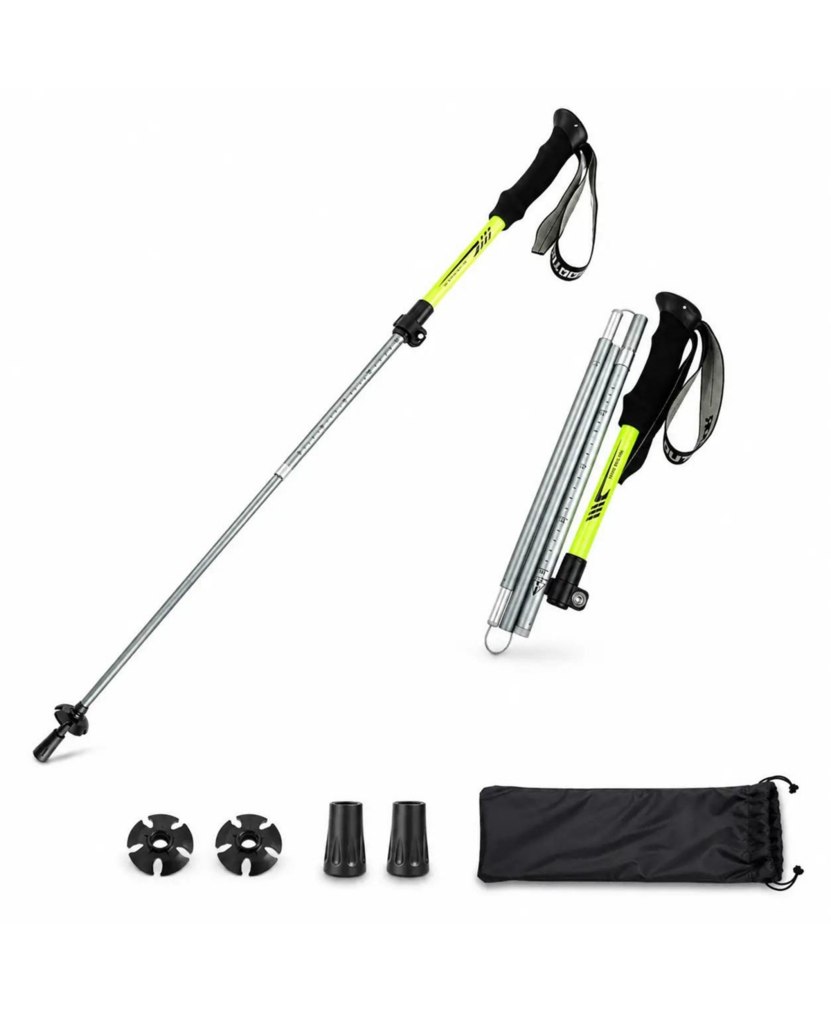 Click here for Ayamaya Collapsible Trekking Poles 110cm - Lightwe... prices
