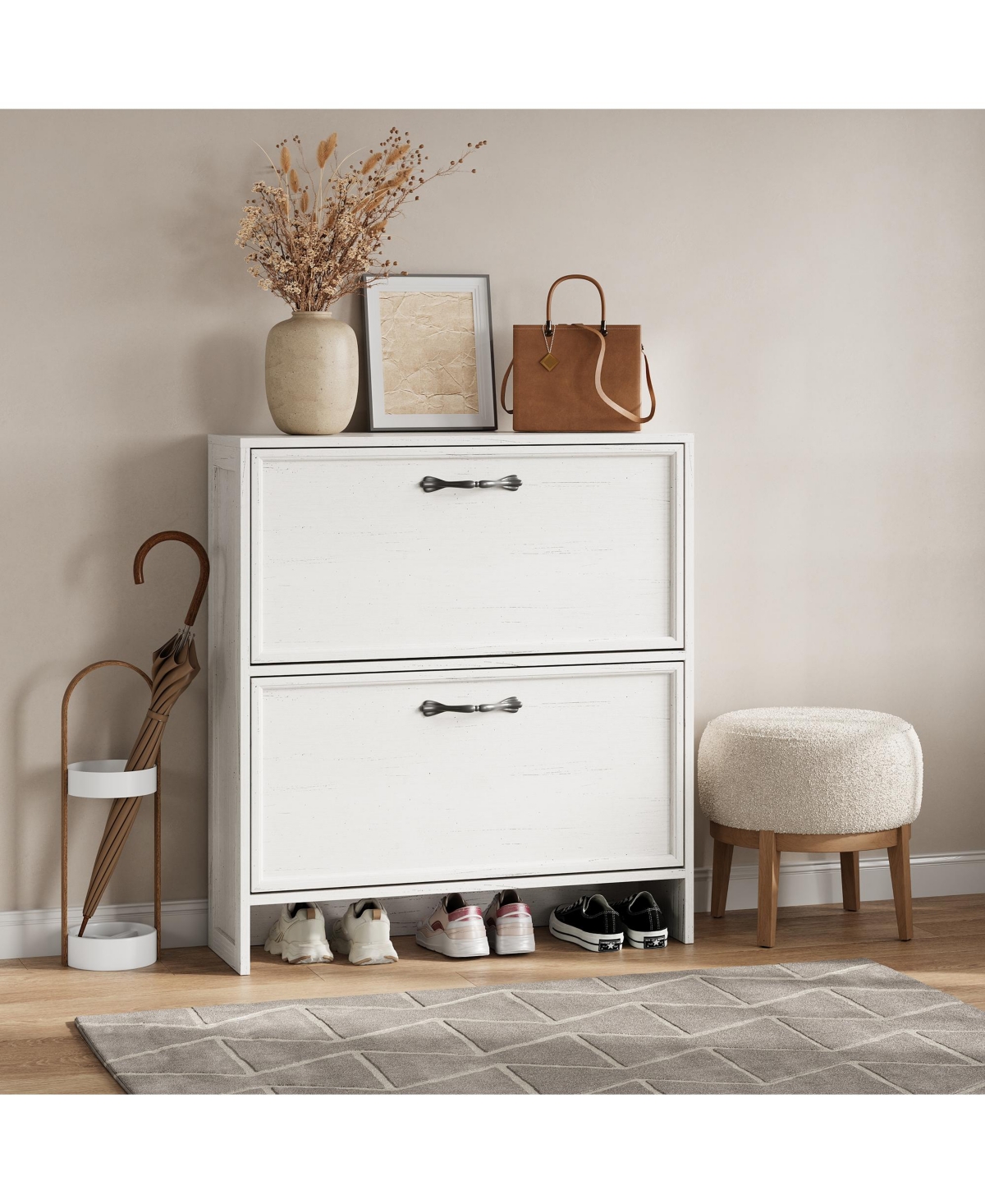 Click here for gaomon Shoe Cabinet with 2 Flip Drawers  Freestand... prices