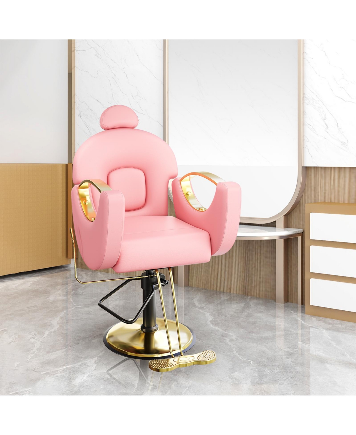 Click here for homfan Hydraulic Barber Salon Chair with Adjustabl... prices