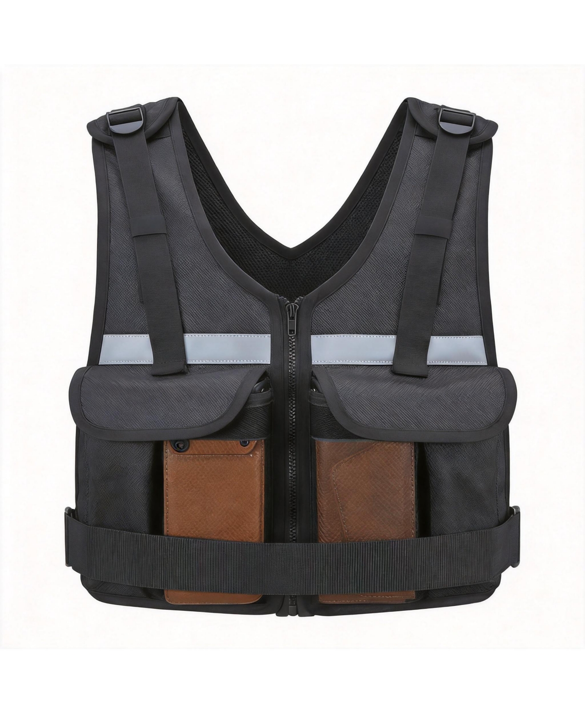 Click here for Aofar 2-16 Lbs Weighted Vest Adjustable Zip Reflec... prices
