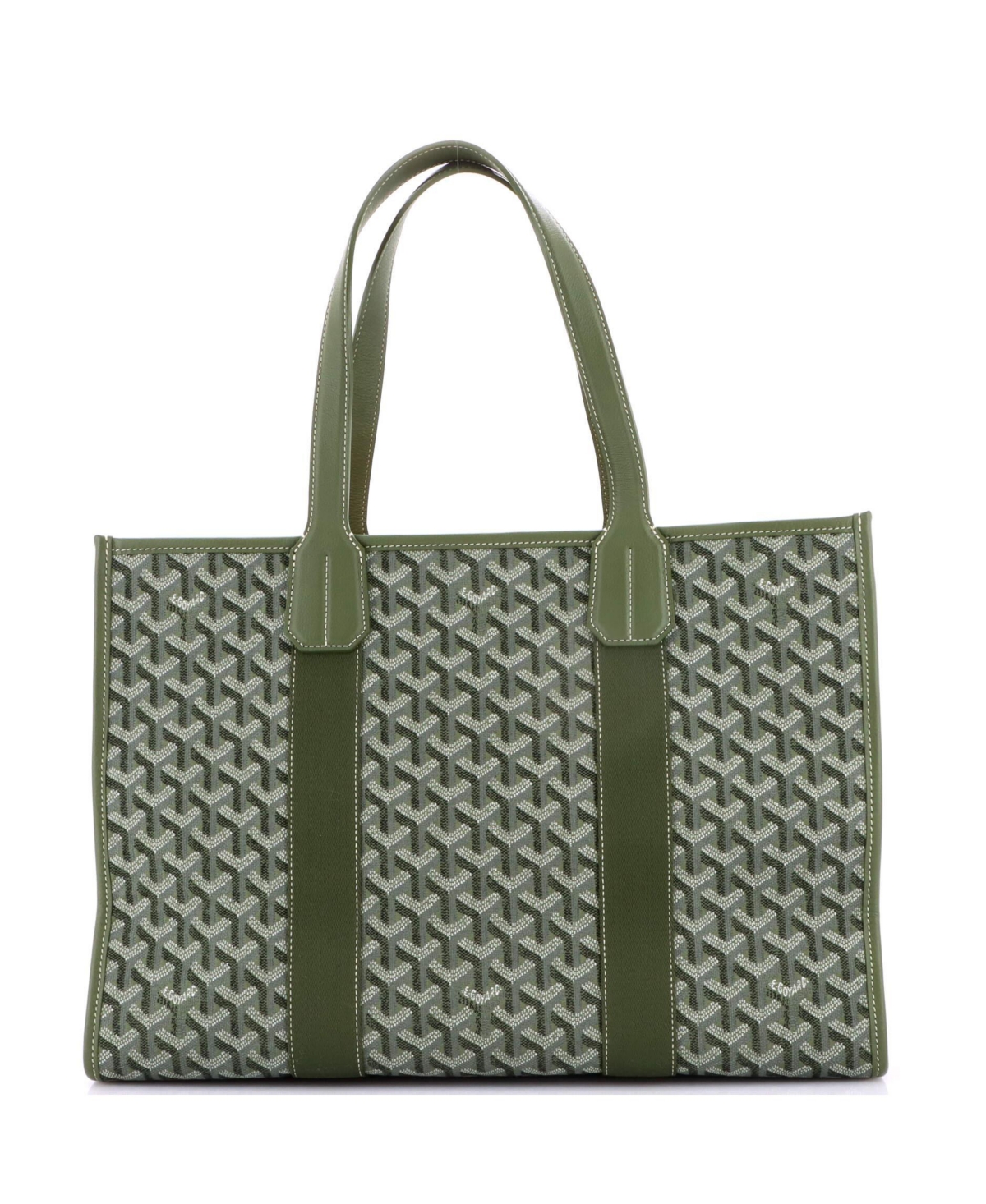 Click here for Pre-Owned Goyard Mm Villette Tote Coated Canvas -... prices