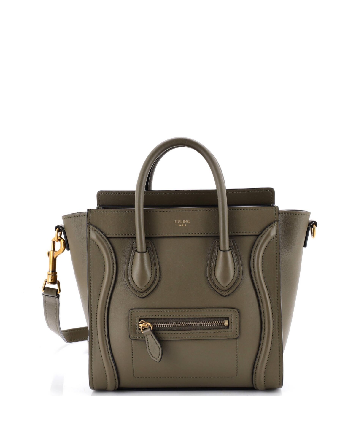 Click here for Pre-Owned Celine Nano Luggage Bag Smooth Leather -... prices