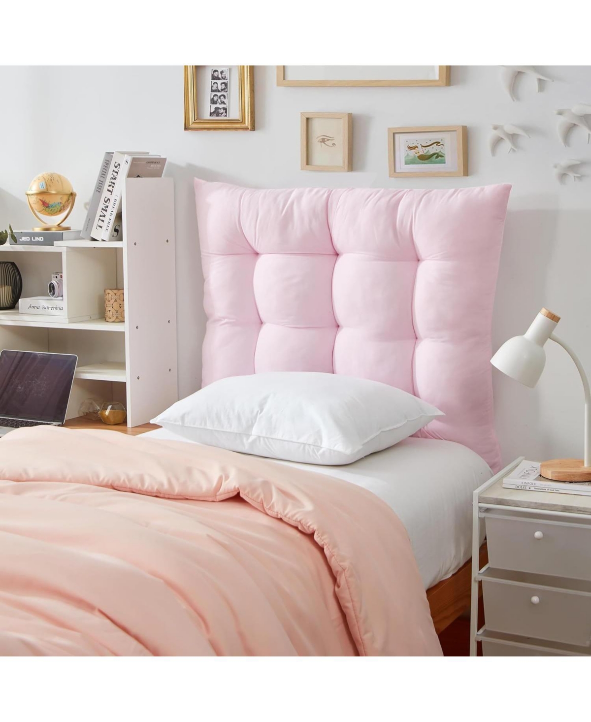 Click here for DormCo Rainha Puffy Tufted College Headboard - Pin... prices