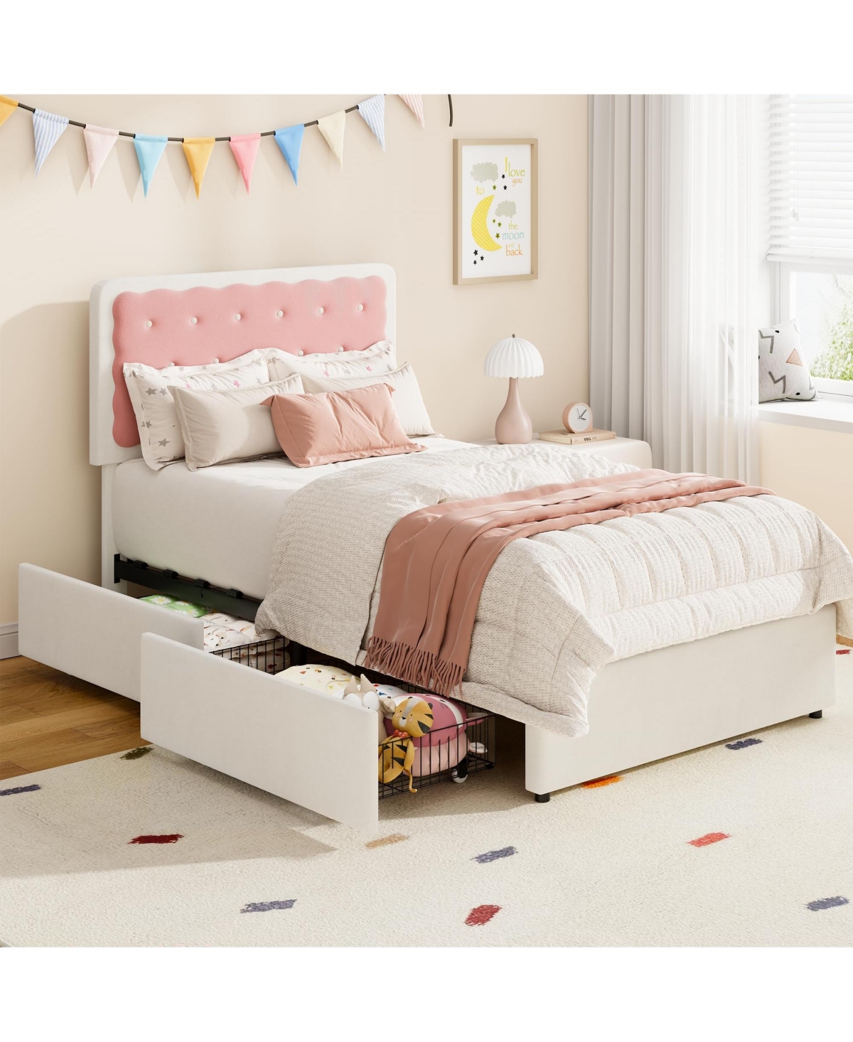 Click here for Velvet Upholstered Platform Bed with Biscuit Tufte... prices