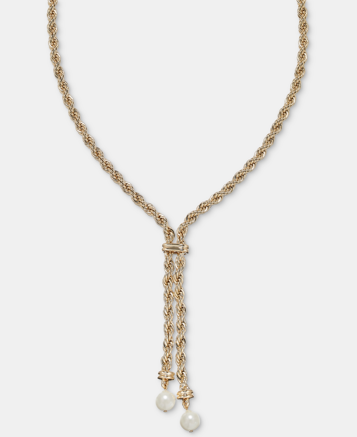 Click here for Lauren Ralph Lauren Imitation Pearl Rope Chain Lar... prices