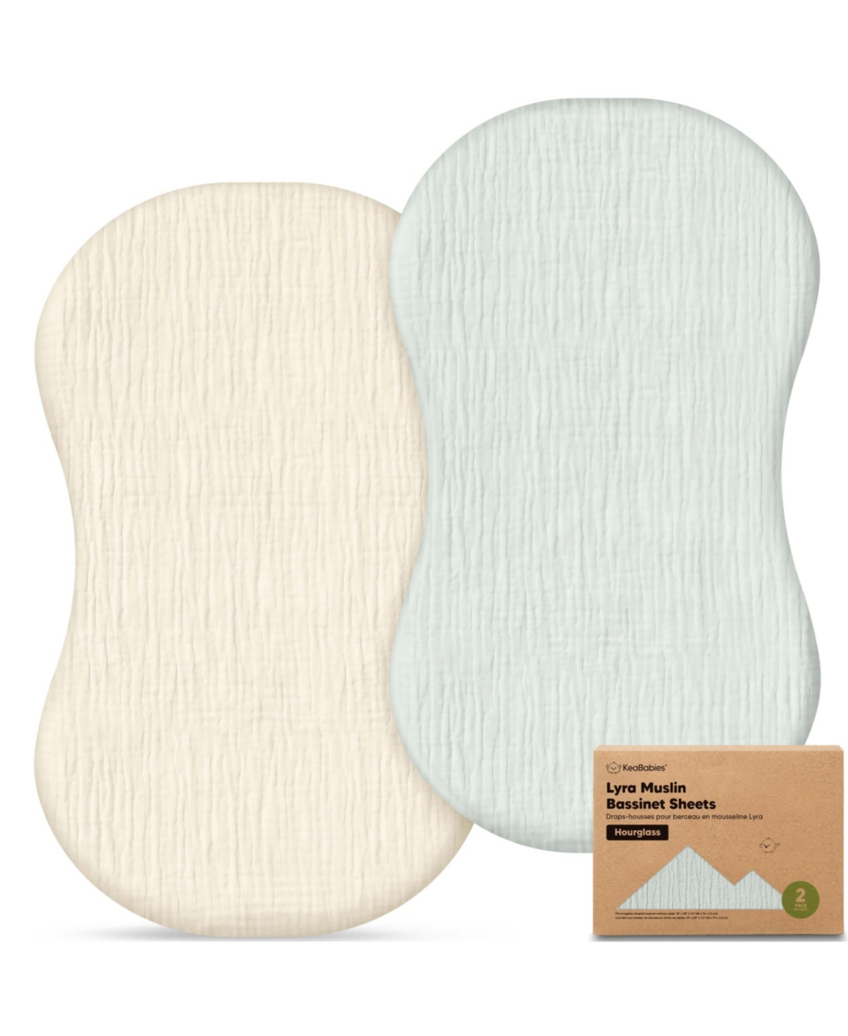 Click here for KeaBabies Baby Bassinet Sheets Girls  Boys  2-Pack... prices