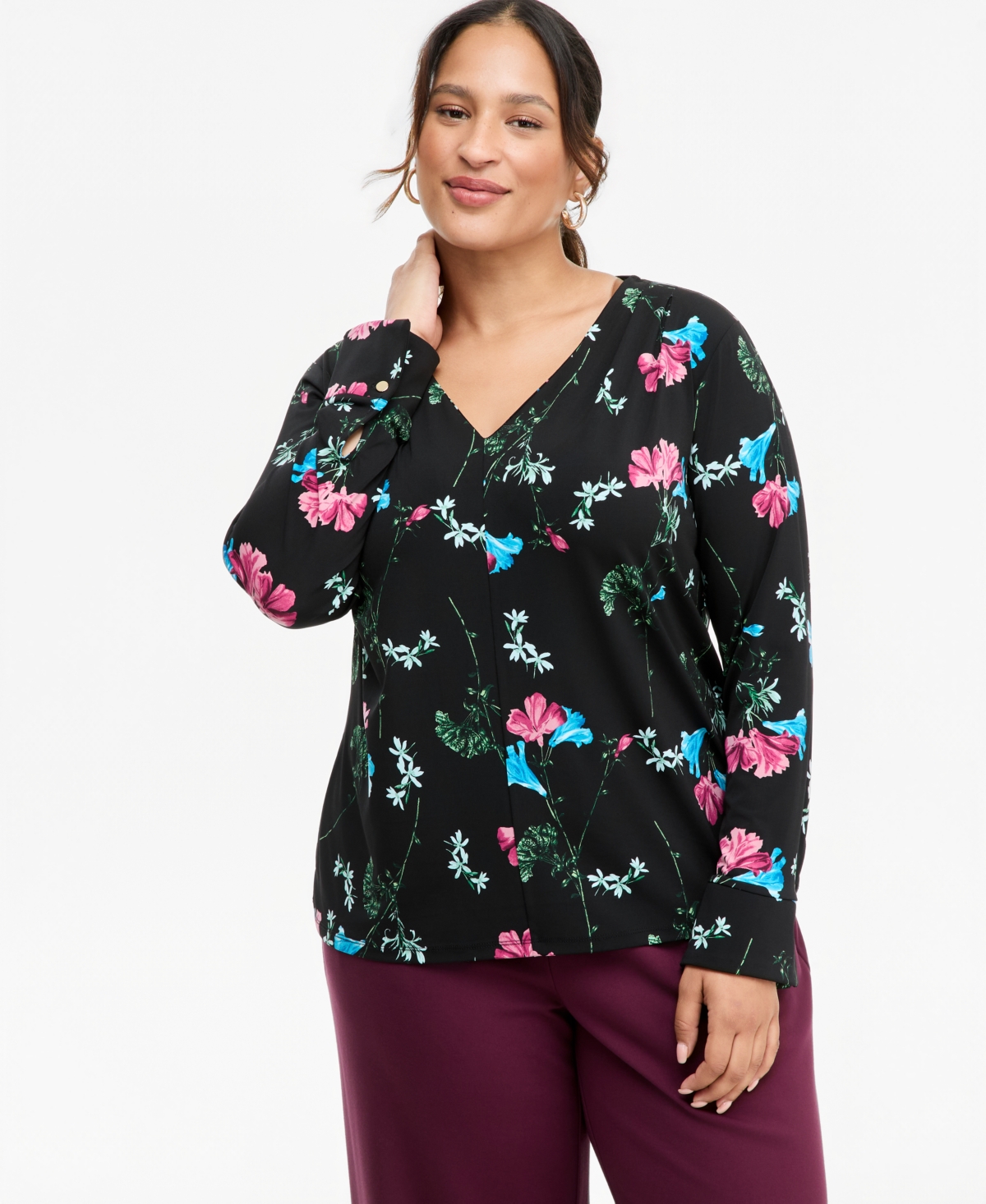 Click here for I.n.c. International Concepts Plus Size Long-Sleev... prices