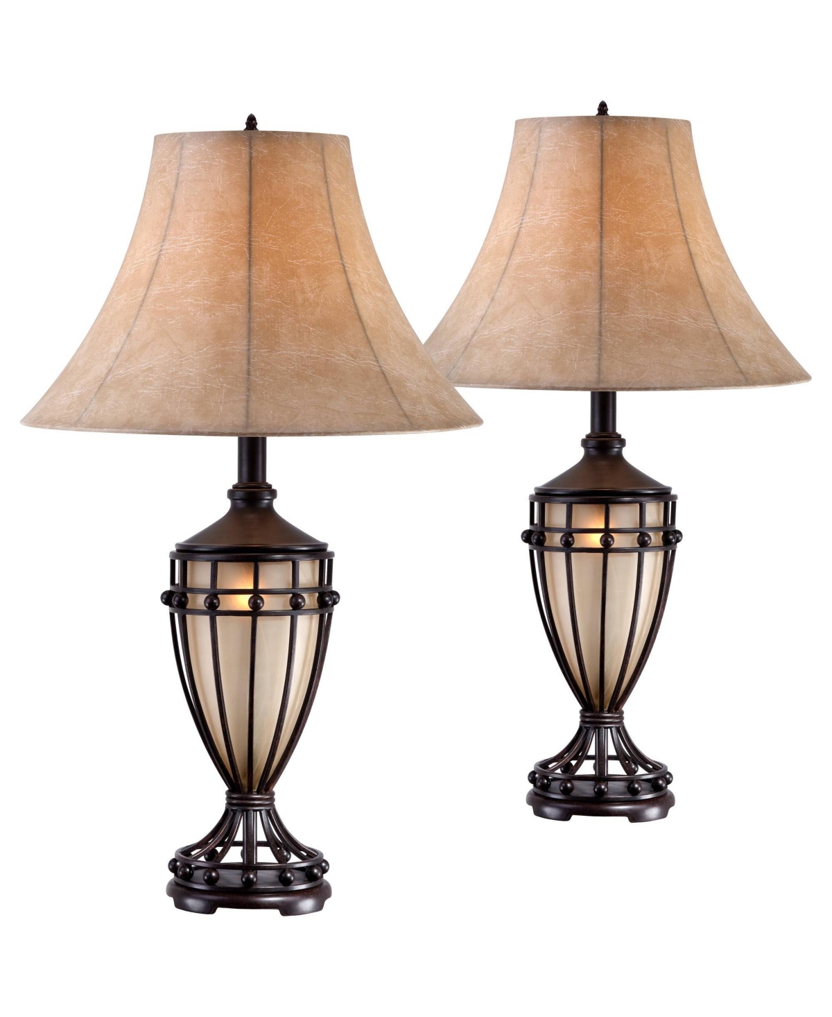 Click here for Franklin Iron Works Traditional Table Lamps 33 Tal... prices