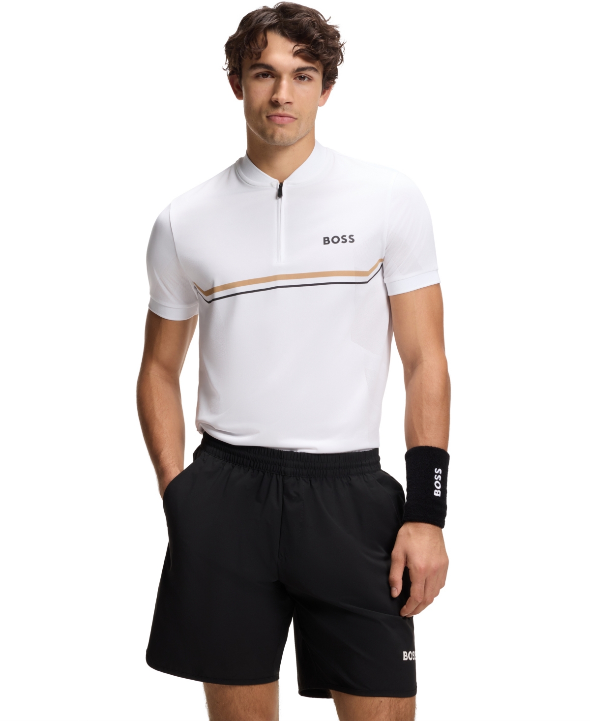 Click here for Boss by Hugo Boss Mens Moisture Management Slim-Fi... prices