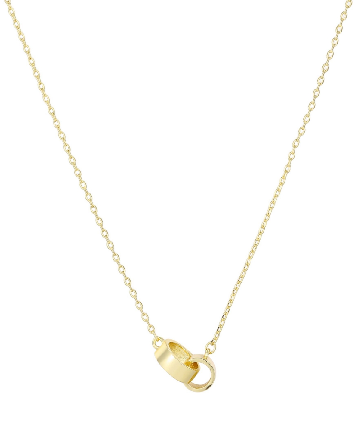 Click here for Adornia Tarnish Resistant Gold Rings Necklace - Go... prices