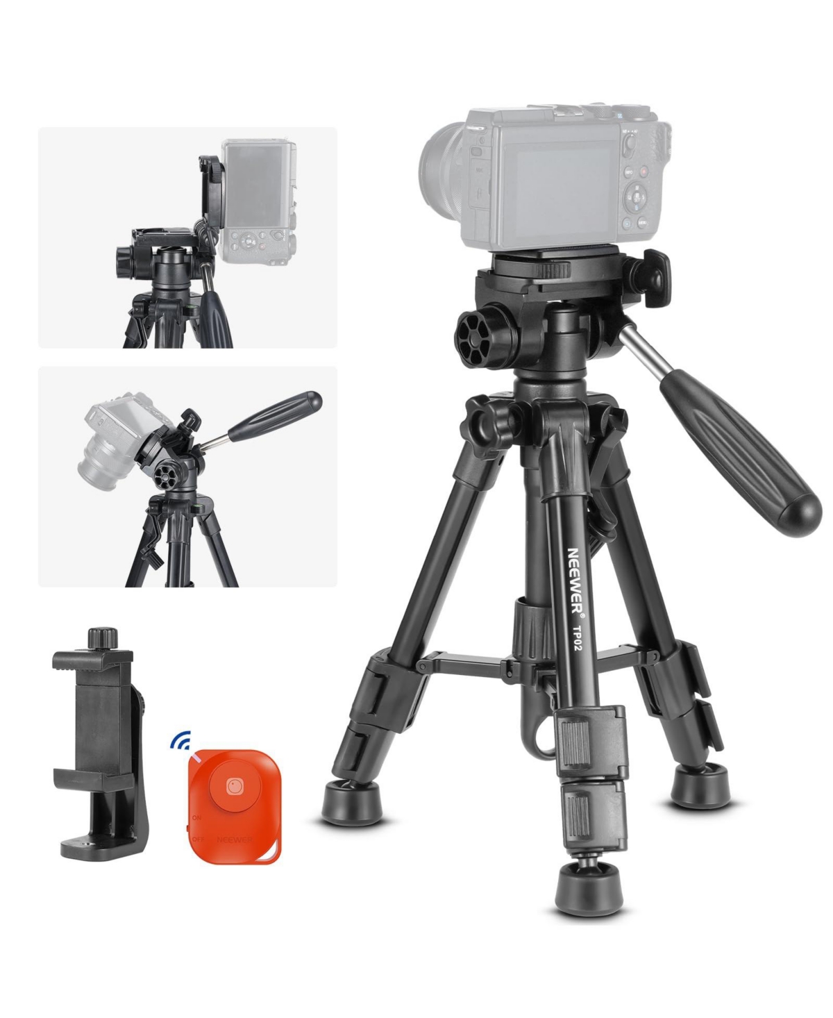 Click here for Neewer TP02 Camera Tripod with 13lb for select iPh... prices