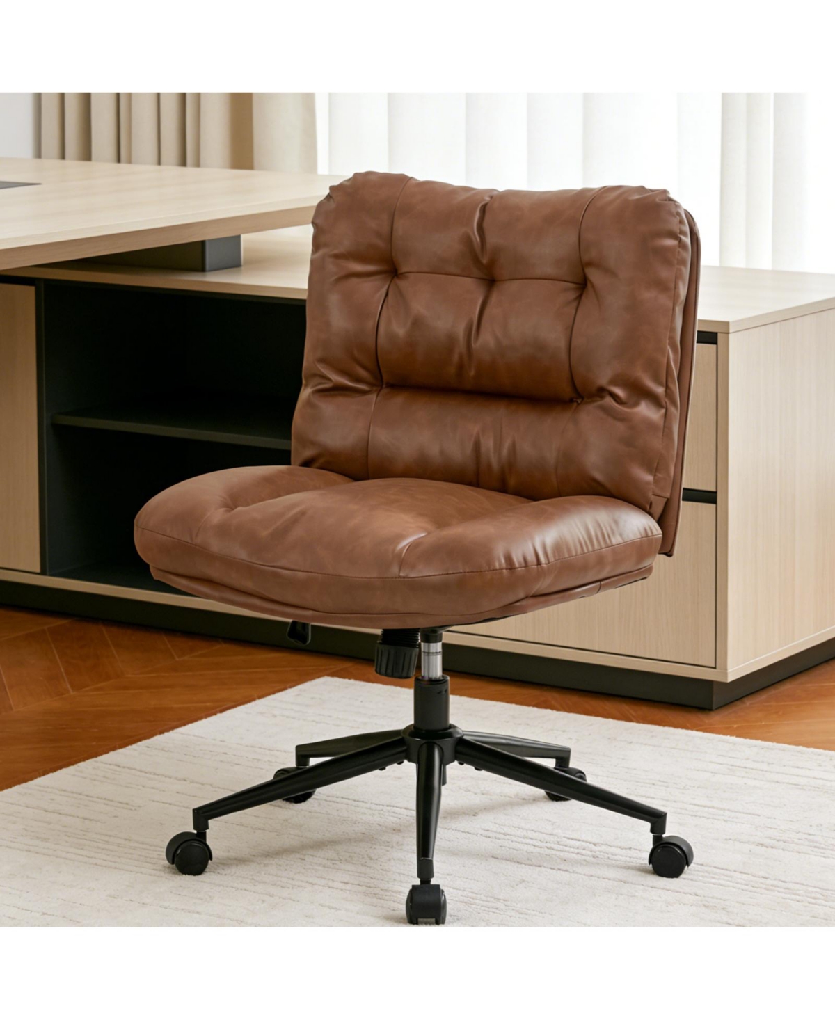 Click here for homfan Swivel Office Chair with Wheels  Adjustable... prices
