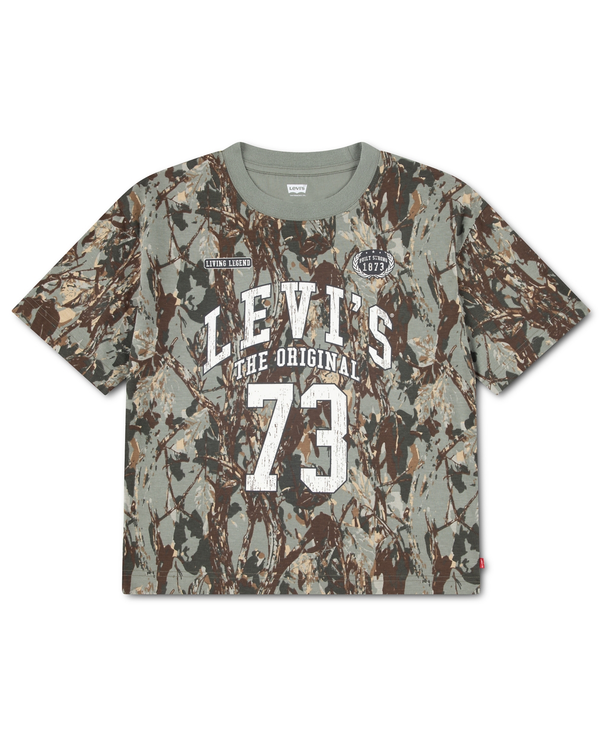 Click here for Levis Boys 4-7 Tree Camo Short-Sleeve T-Shirt - Se... prices