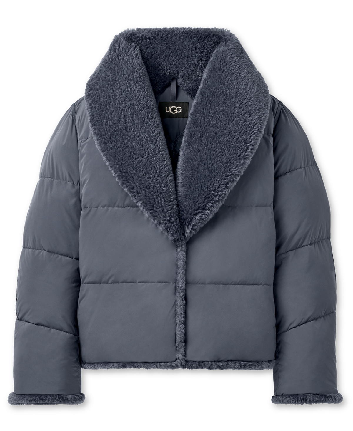 Click here for Ugg Womens Wylda Oversized-Fit Shawl Collar Puffer... prices