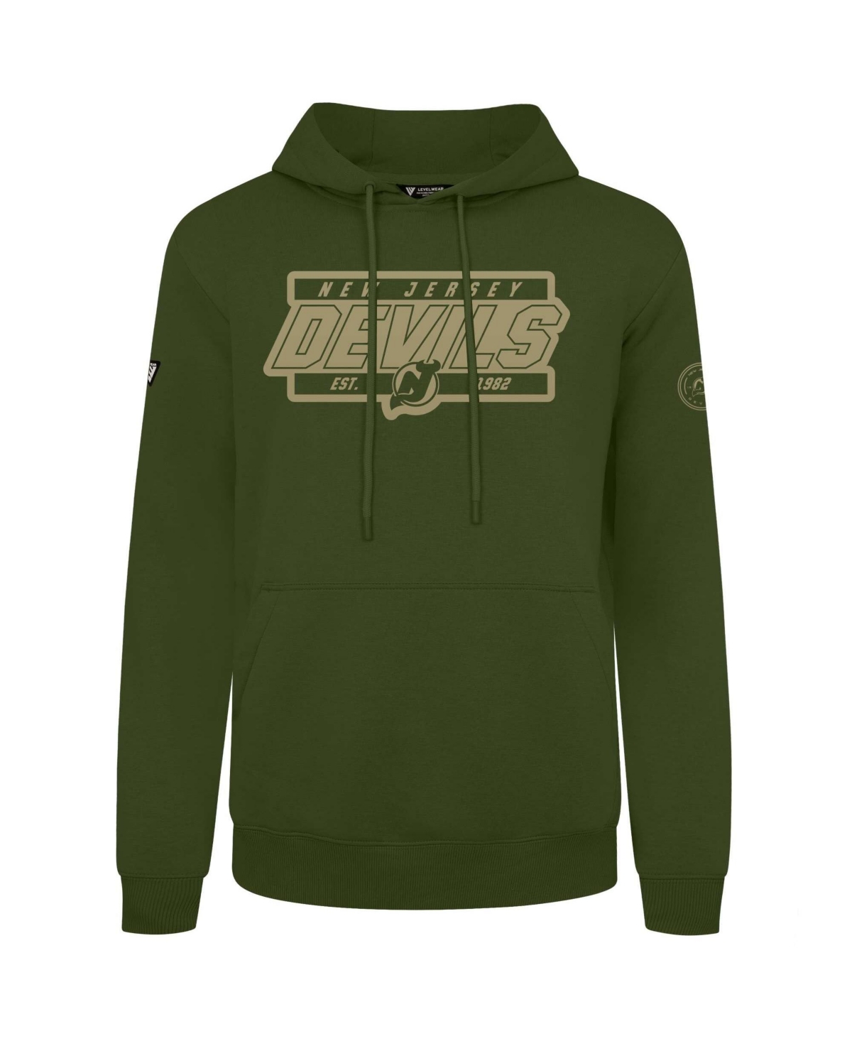 Click here for LevelWear Mens Olive New Jersey Devils Podium Pull... prices