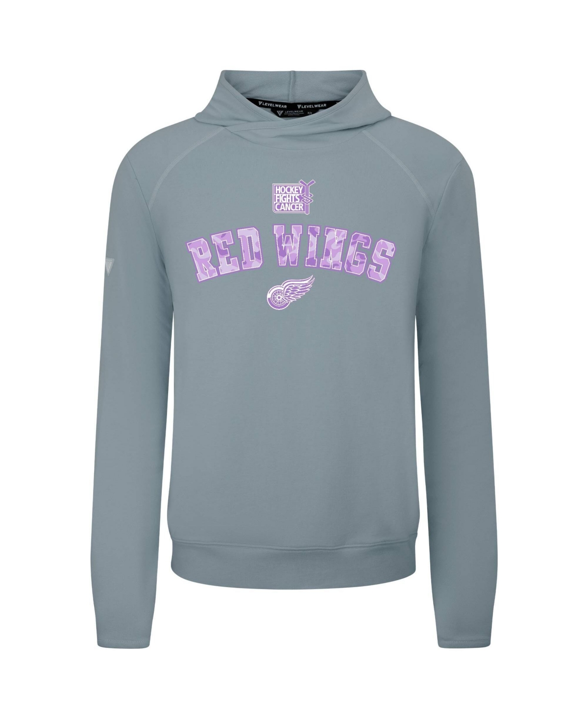 Click here for LevelWear Mens Gray Detroit Red Wings Hockey Fight... prices