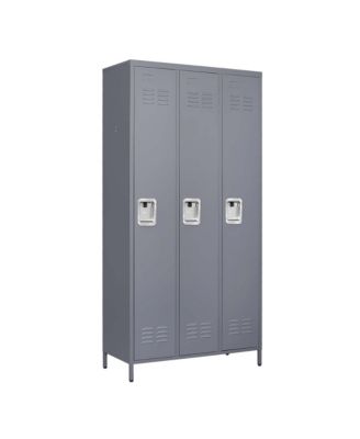 Click here for Viyet 72h Triple Door Metal Locker Secure 3 Tier S... prices
