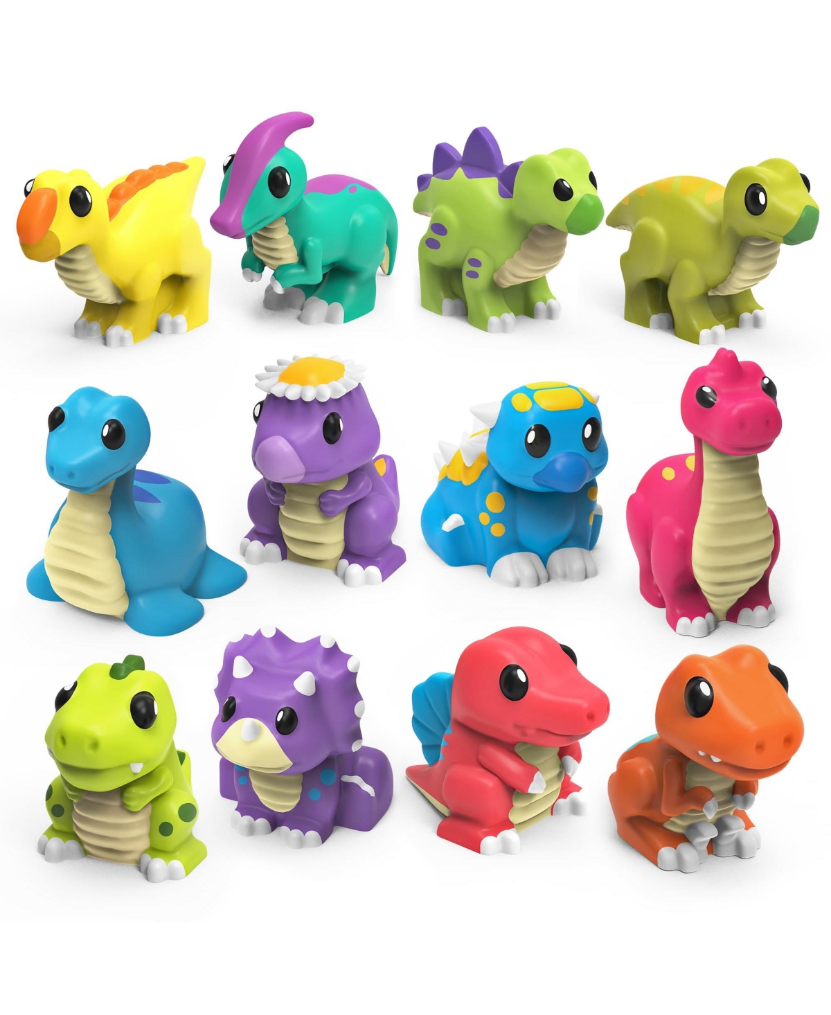 Click here for Gnuadz 12 Pack Dinosaur Mold Free Bath Toys Sealed... prices