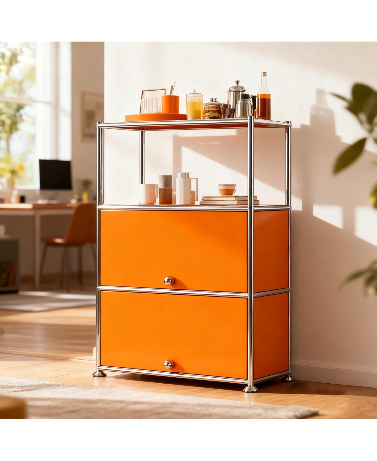 Click here for Mega Casa 3-Tier Storage Cabinet Metal Shelving Un... prices