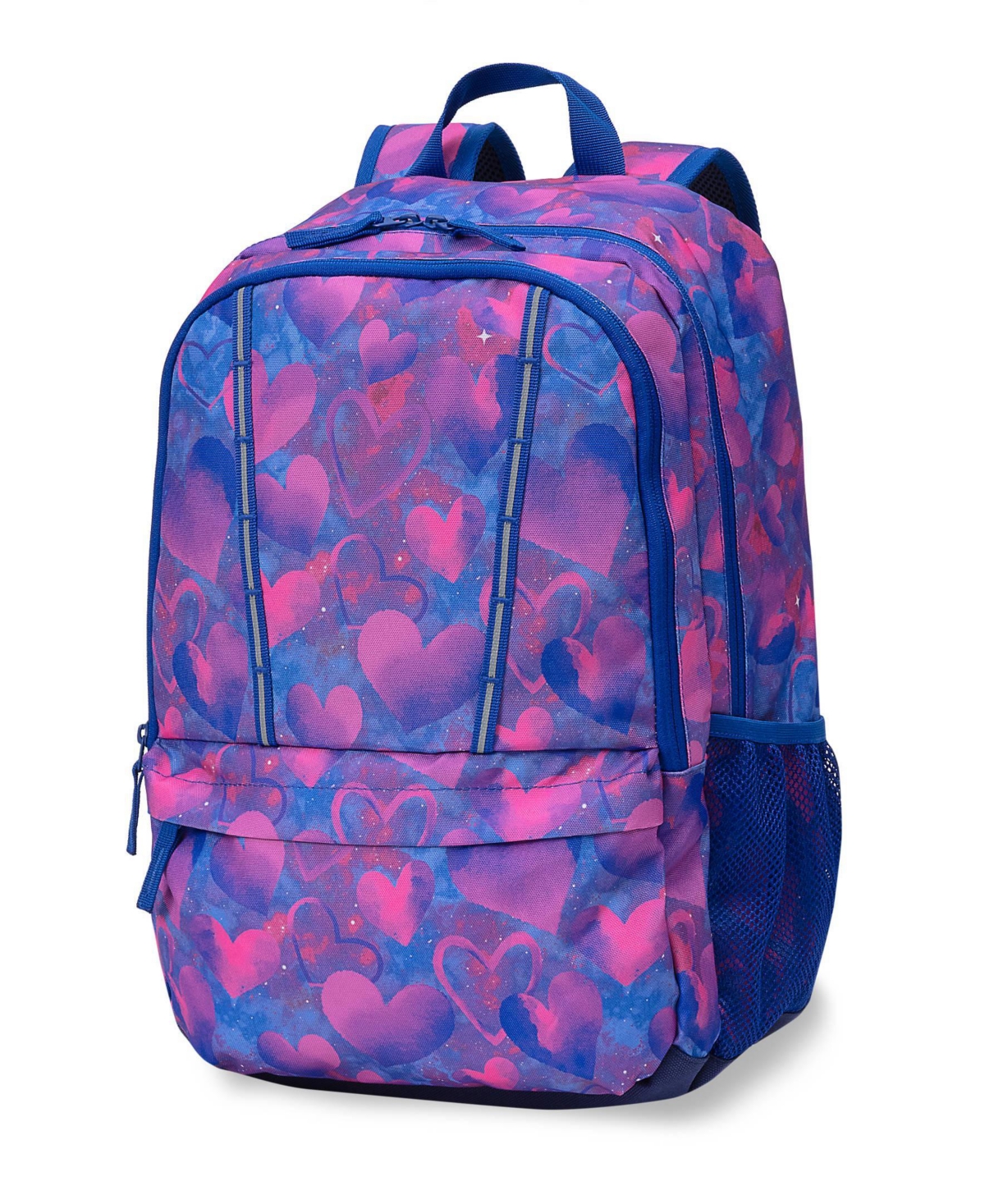 Click here for Lands End Kids ClassMate Large Backpack - Hearts/p... prices