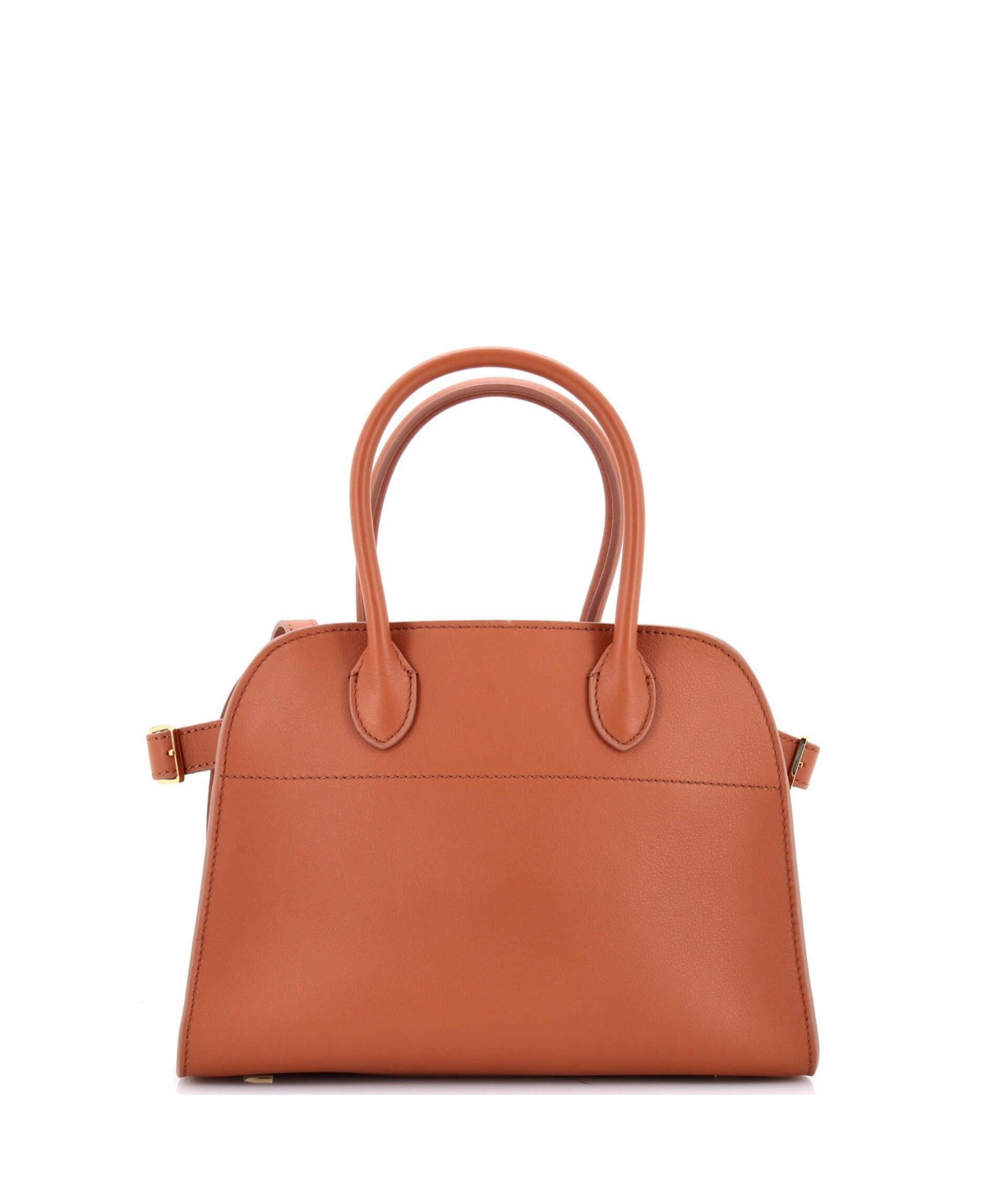 Click here for Pre-Owned The Row 10 Margaux Tote Leather - Brown prices