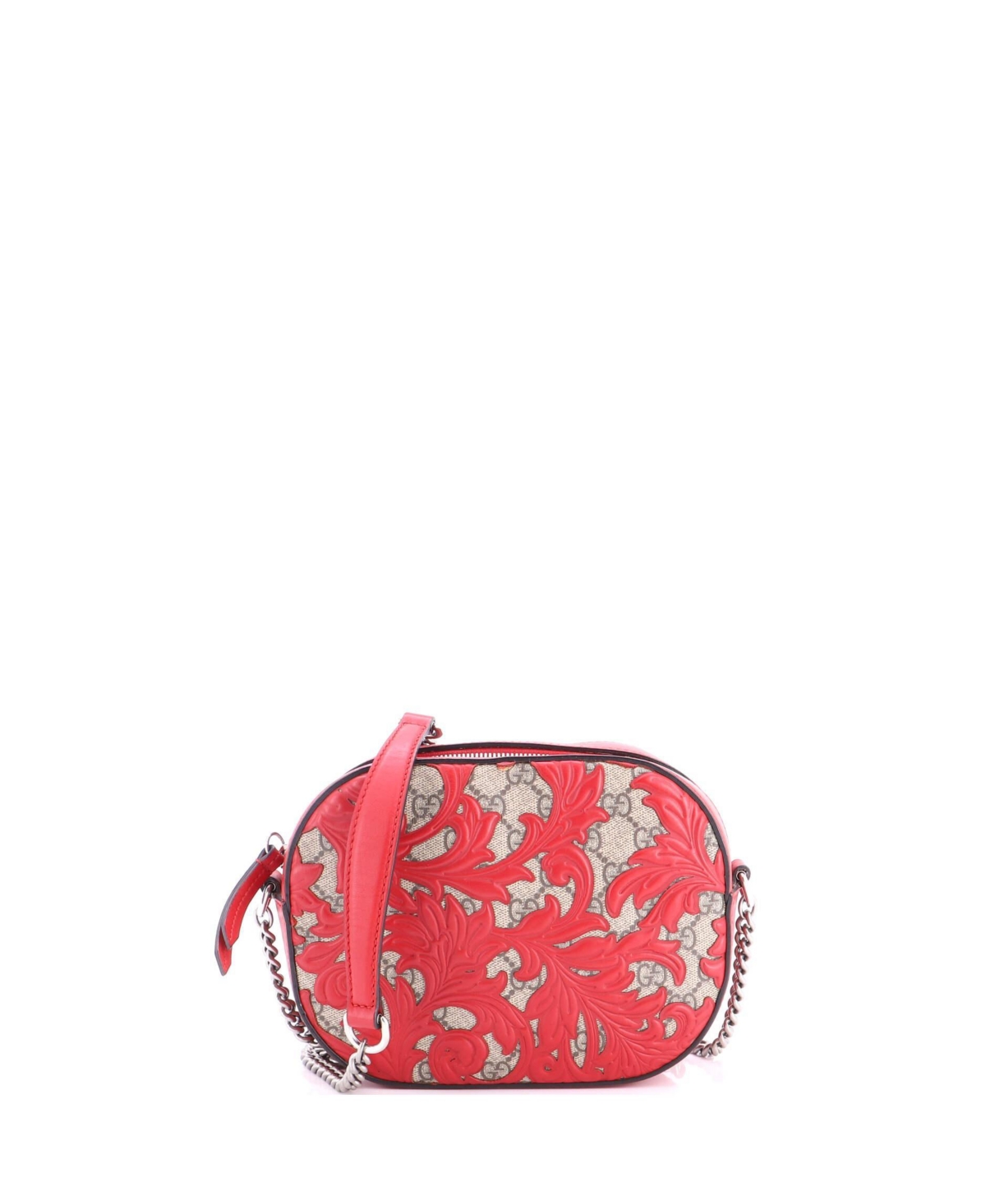 Click here for Pre-Owned Gucci Mini Chain Crossbody Bag Arabesque... prices