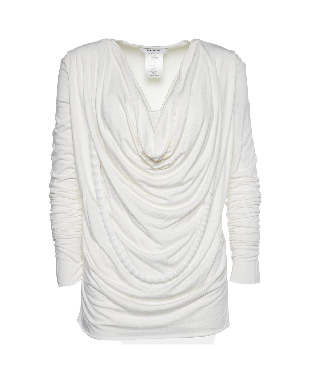Click here for Pre-Owned Givenchy Womens Draped Cowl Neck Blouse... prices