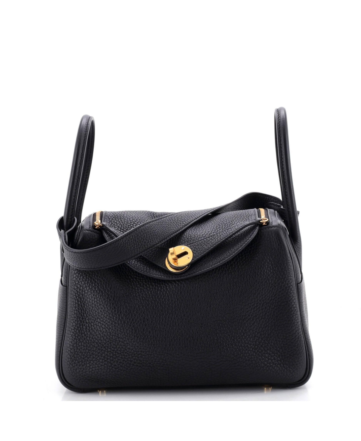 Click here for Pre-Owned HERMES 26 Lindy Bag Clemence - Black prices