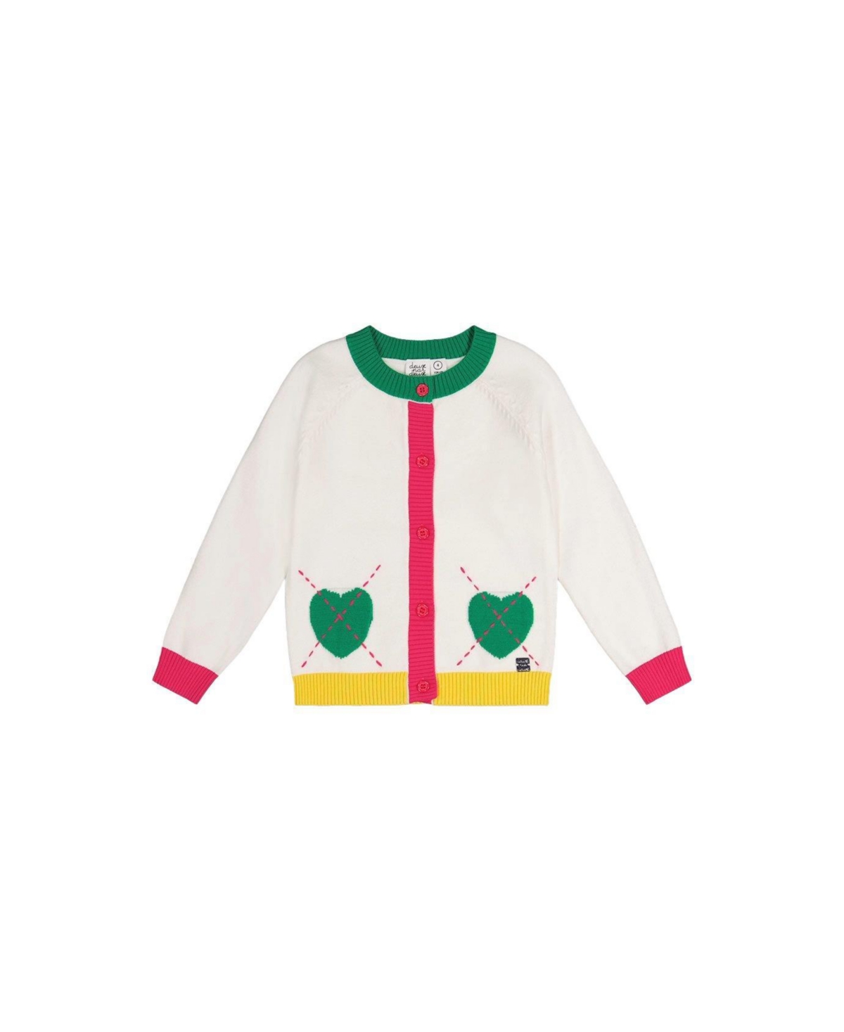 Click here for Deux par Deux Big Girls (6-14) Knitted Cardigan -... prices
