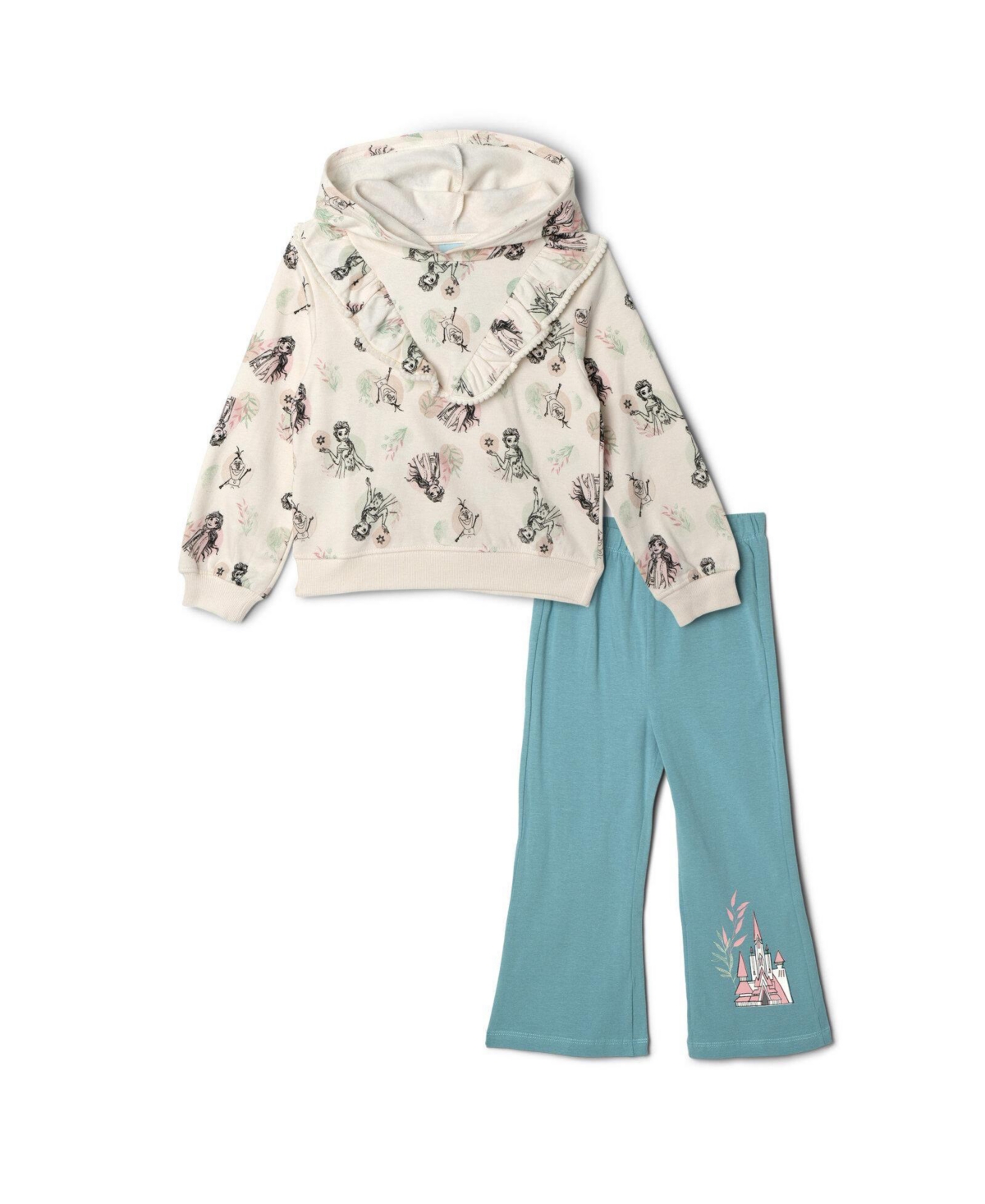Click here for Frozen Toddler Girls 2T - 5T 2-Piece Hoodie and Pa... prices