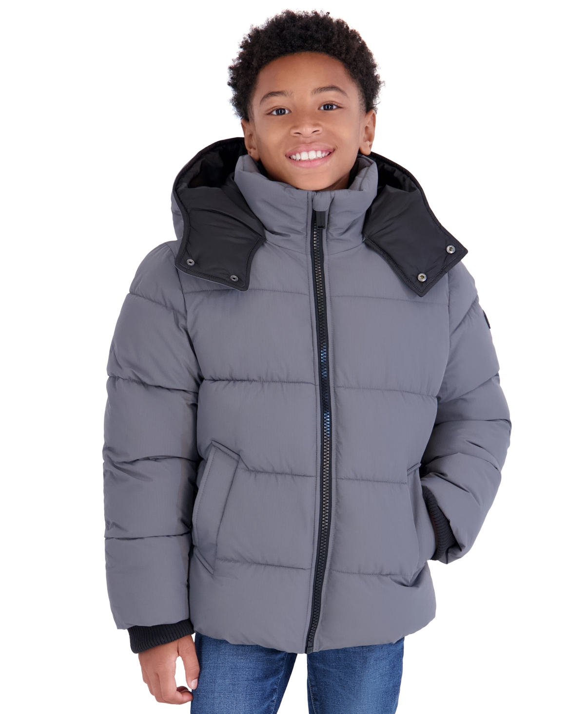 Click here for Michael Kors Boys 5-20 Ripstop Puffer Jacket - Mal... prices