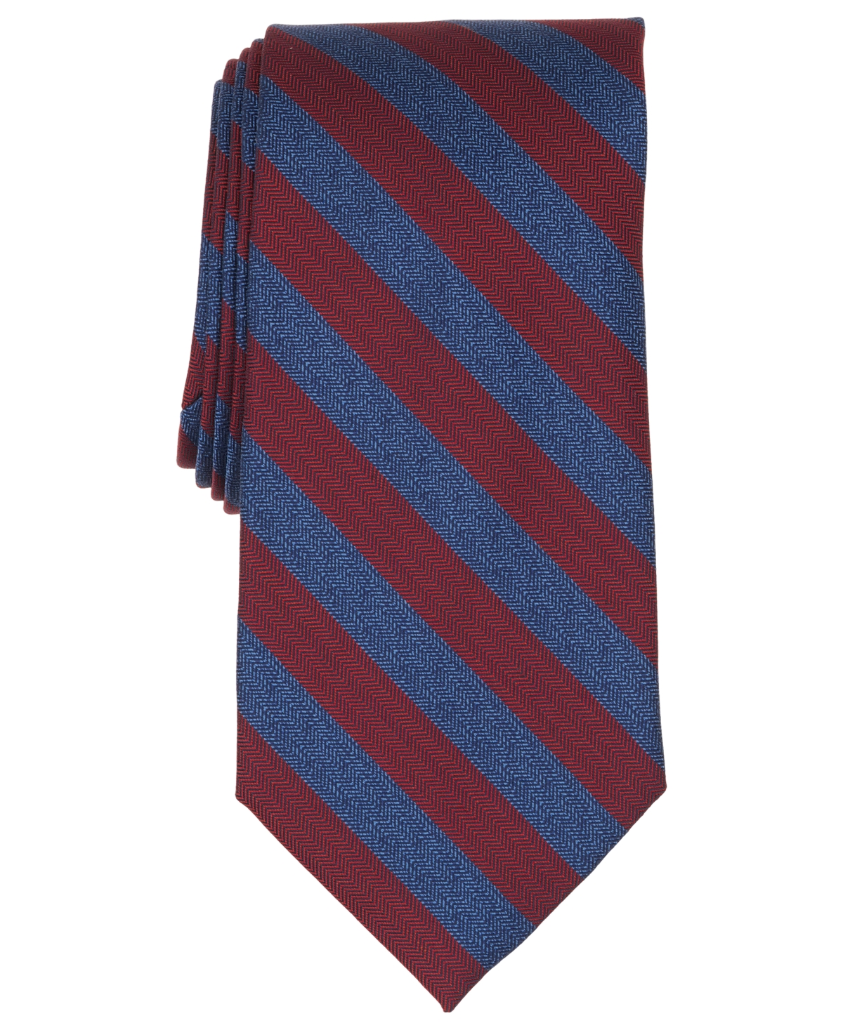 Click here for B by Brooks Brothers Mens Stripe Classic Tie - Red prices