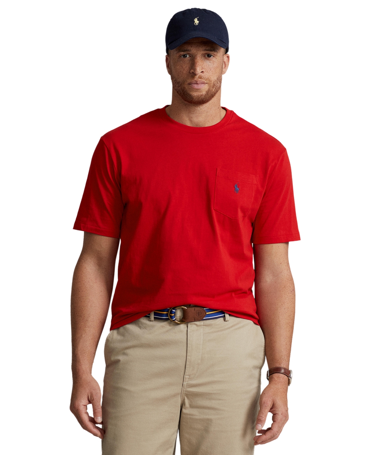 Click here for Polo Ralph Lauren Mens Big & Tall Crew-Neck Pocket... prices
