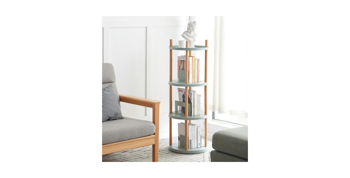 Click here for Flynama 4 Tier 360 Degree Rotating Beech Wood Stor... prices