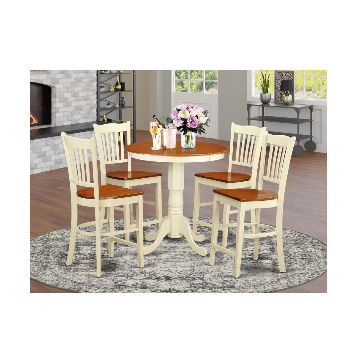 Click here for East West Furniture 5 Piece counter height Table a... prices