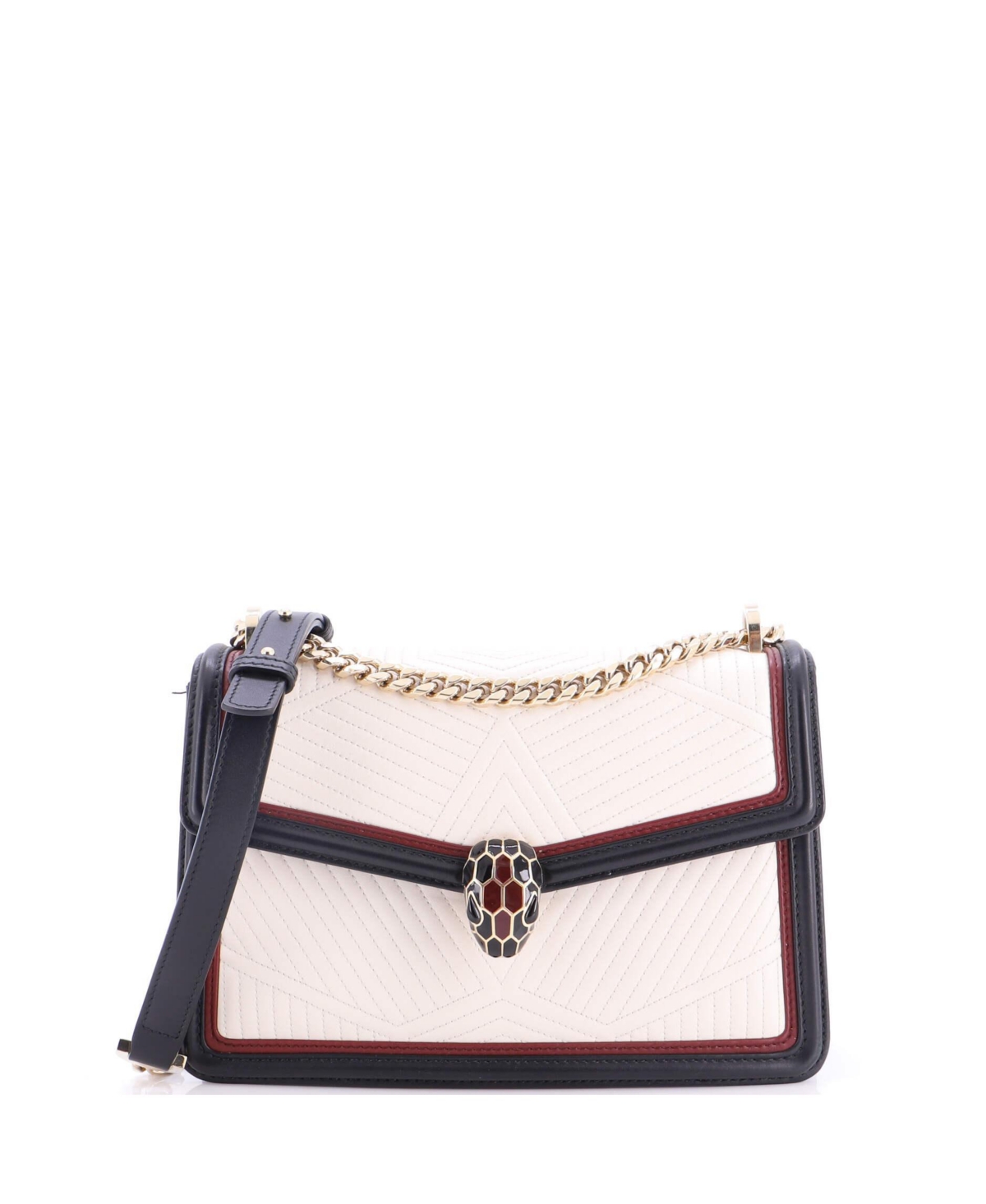 Click here for Pre-Owned Bvlgari Small Serpenti Forever Shoulder... prices