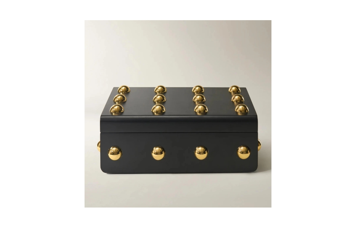 Click here for Z Gallerie Paxton Box - Black prices